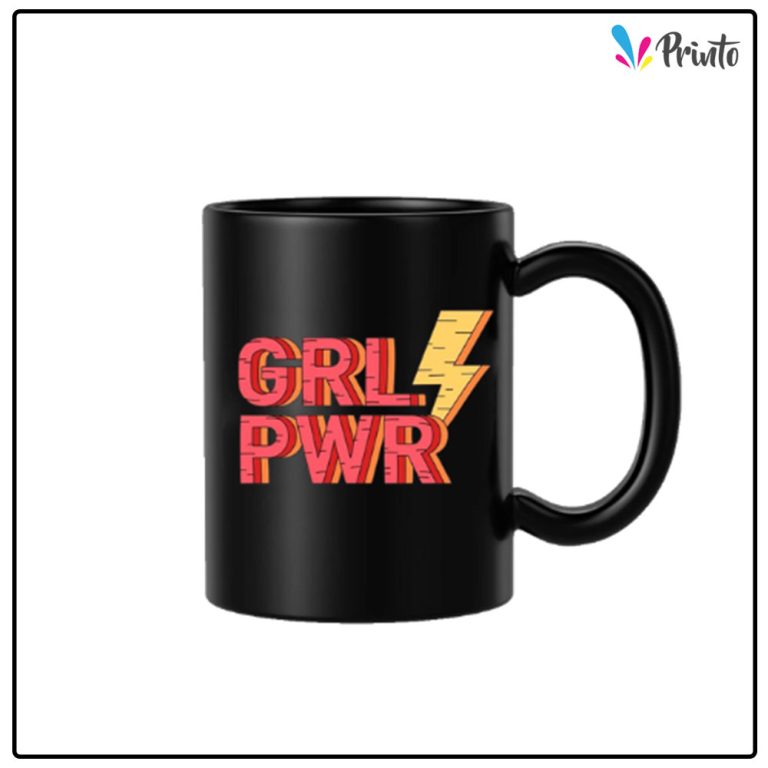 Black Girl Power Mug - Design 05
